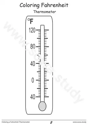 Fahrenheit Thermometer Worksheet